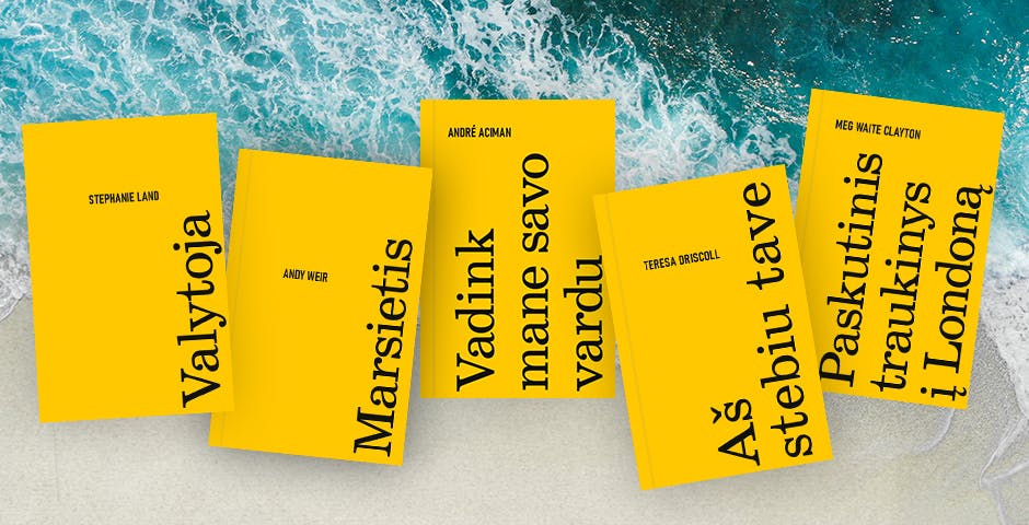 Knygos.lt kolekcijos TOP 5: kokias knygas per atostogas atsiverčia ir ...